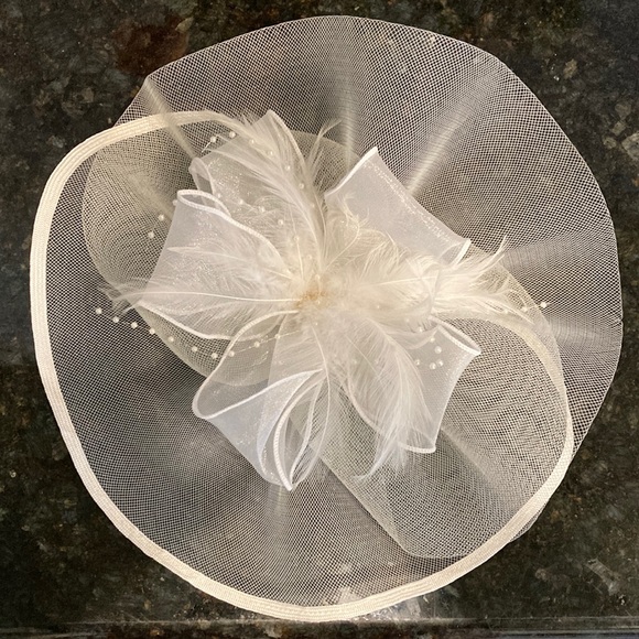Accessories | Large Handmade Side Hat Kentucky Derby Style Wedding ...